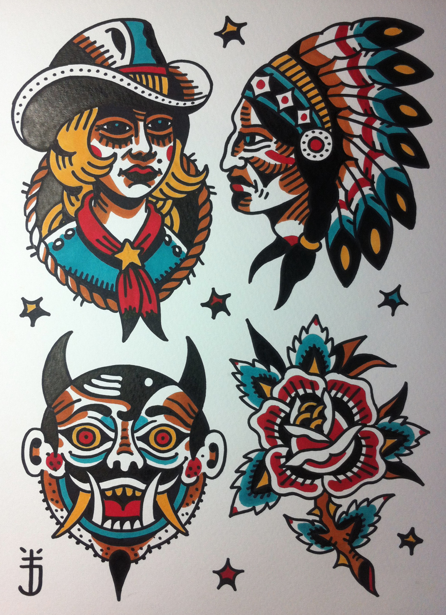 Joris Luie Hond Tattoos